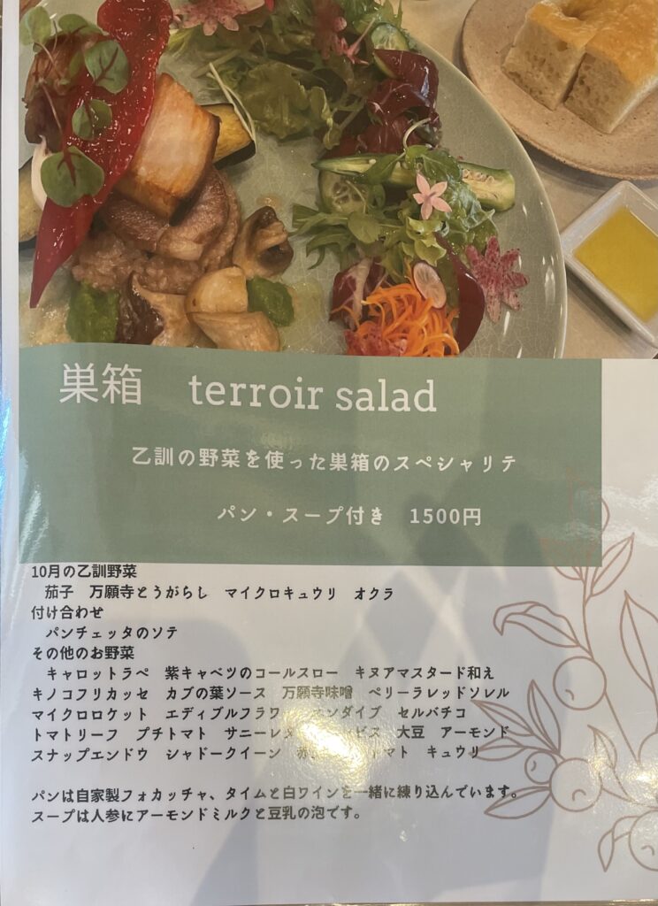 身体に嬉しい長岡京ランチ SUBACO | pygmalion